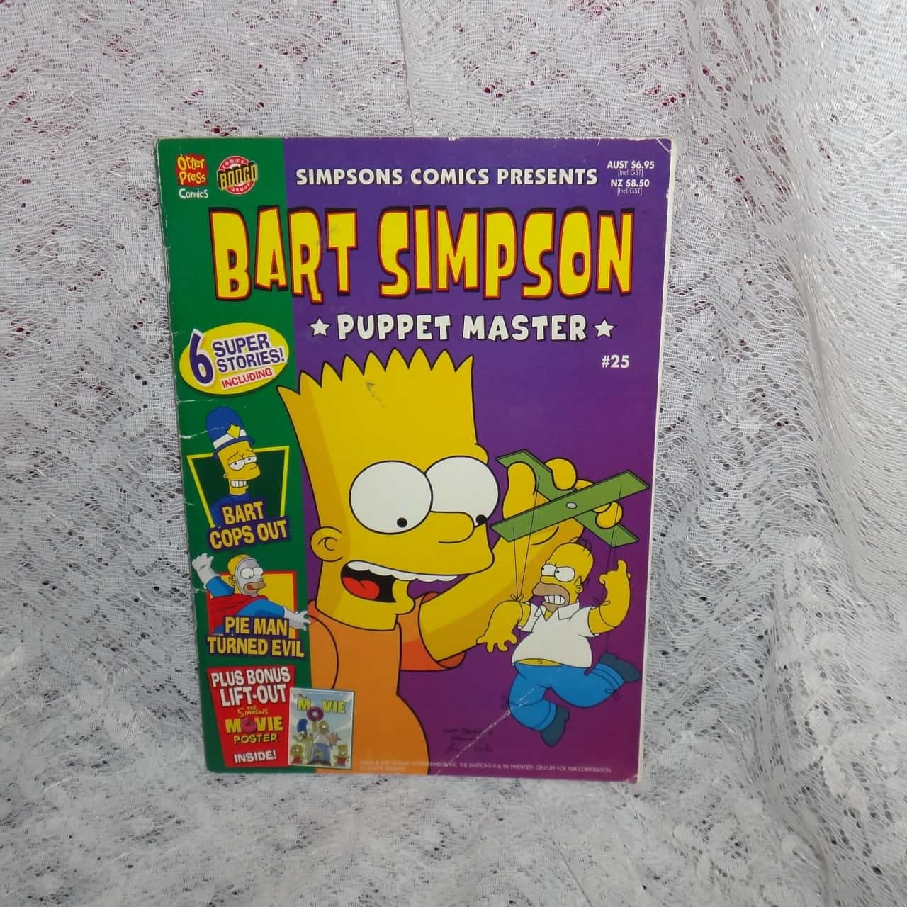 Comic Book - Bart Simpson Puppet Master #25, 2007