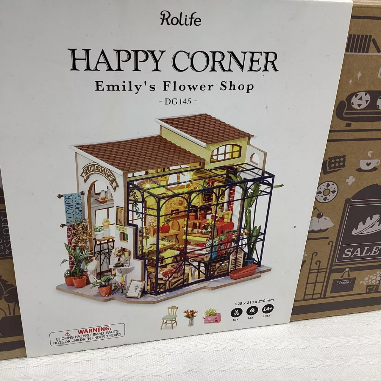 Rolife Emily's Flower Shop DIY Miniature House Kit (DG145)(s)