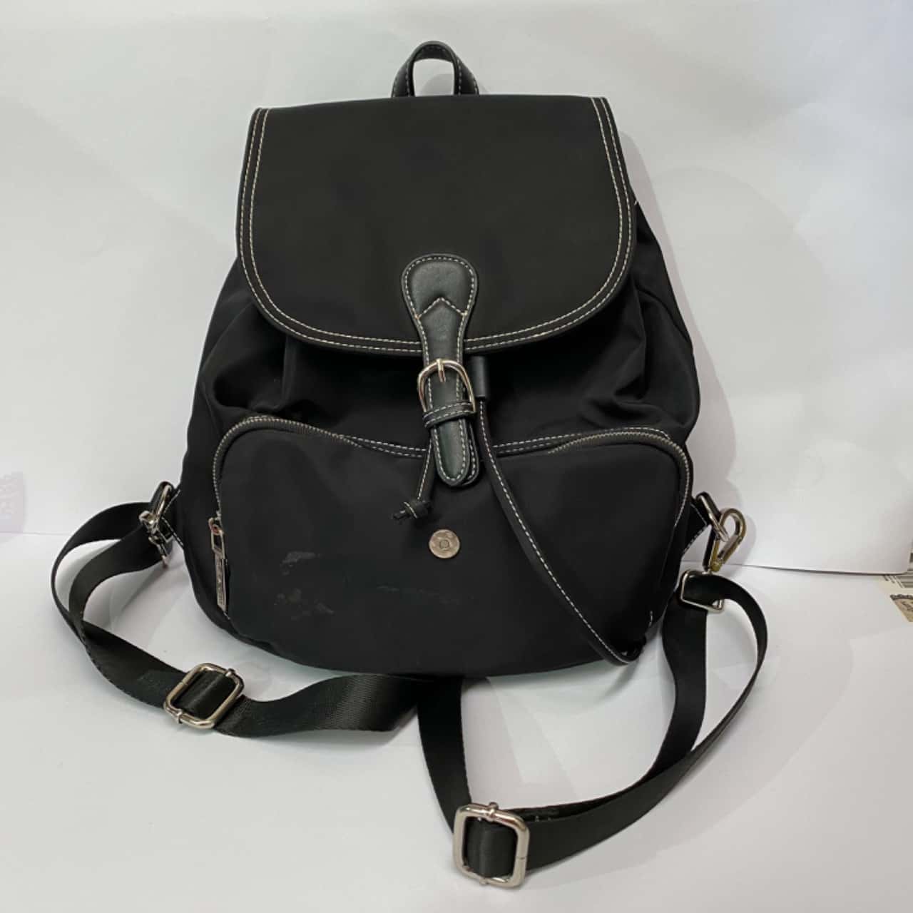 Nakedvice Buckle Backpack Black (s)