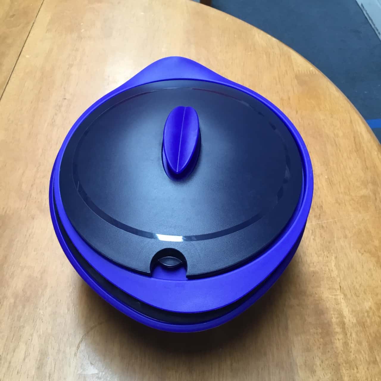 Tupperware Blue Heat & Serve Four Piece Set With Handled Lid(s)