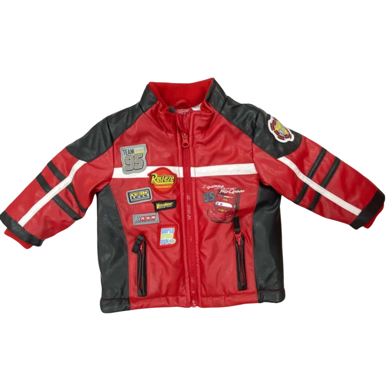 Kids Cars by Pixar Size 12-18m Jackets Black / Red (s)