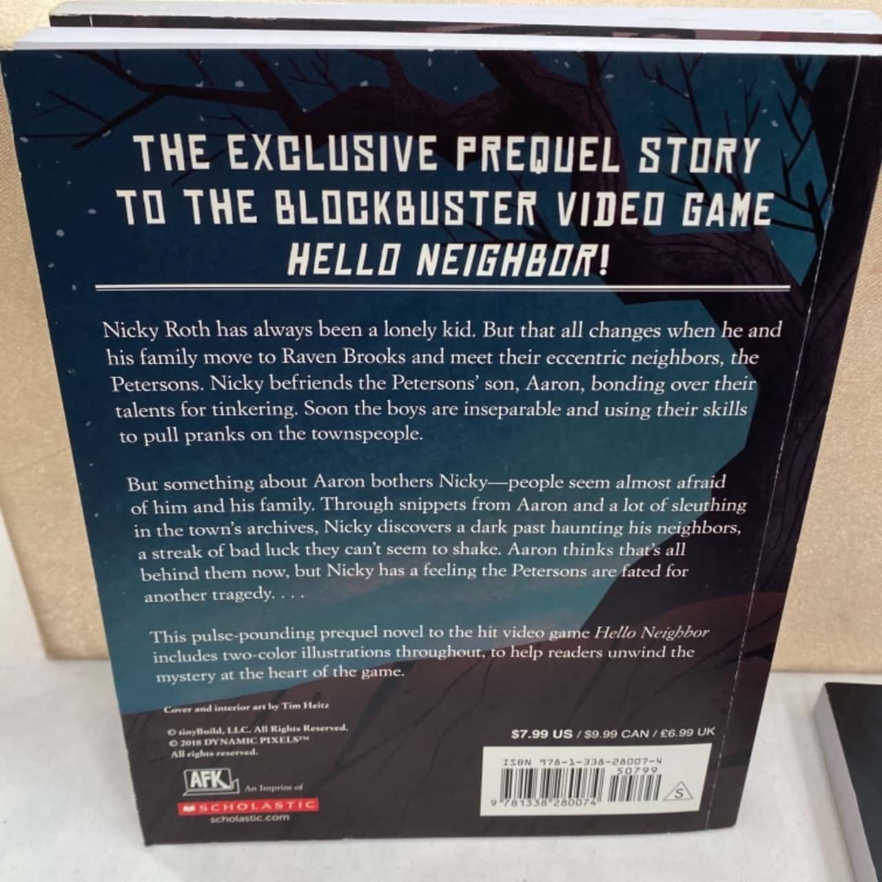 Hello Nightmare Video Game Novels Bundle x 3