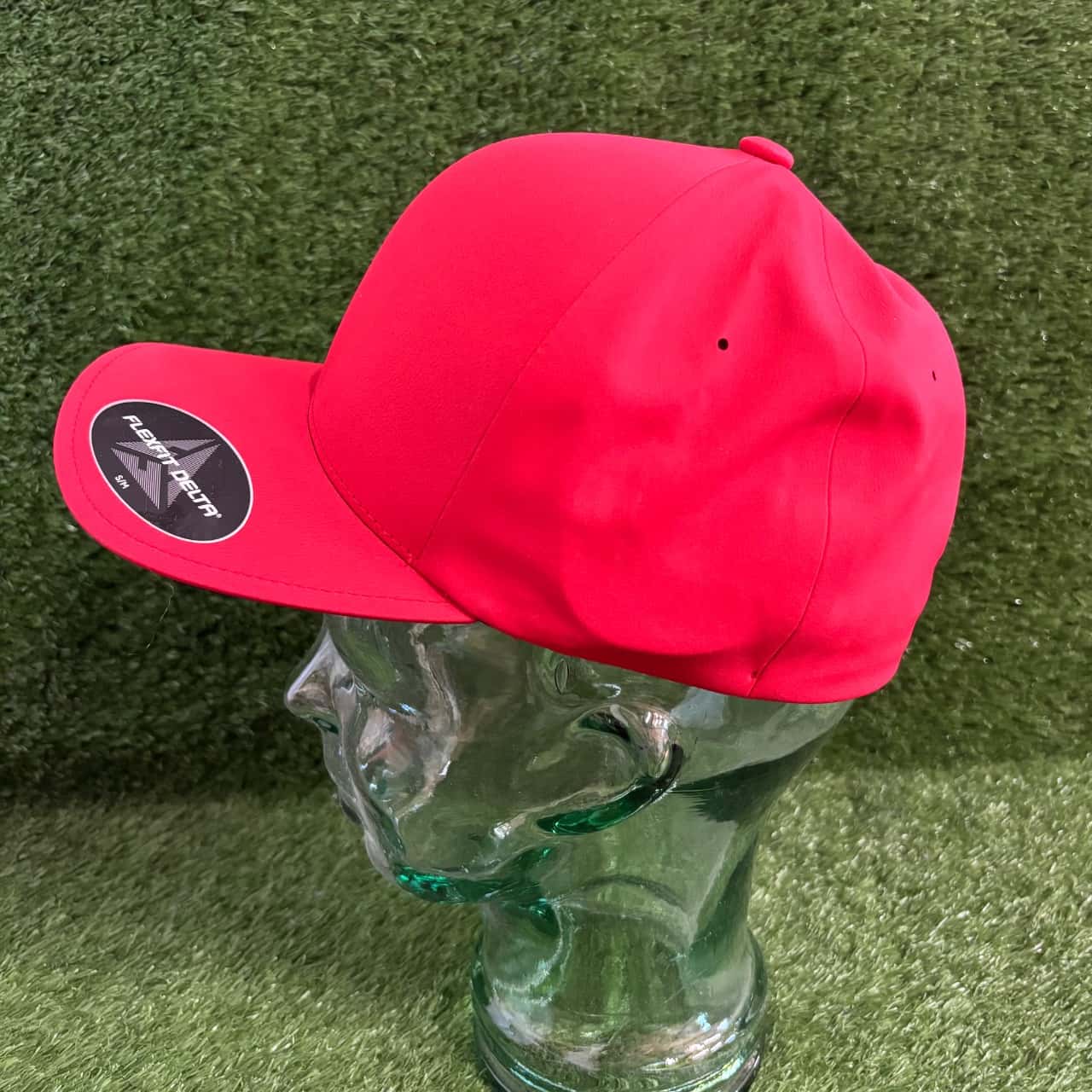 Flexfit Delta Red Cap Size S-M