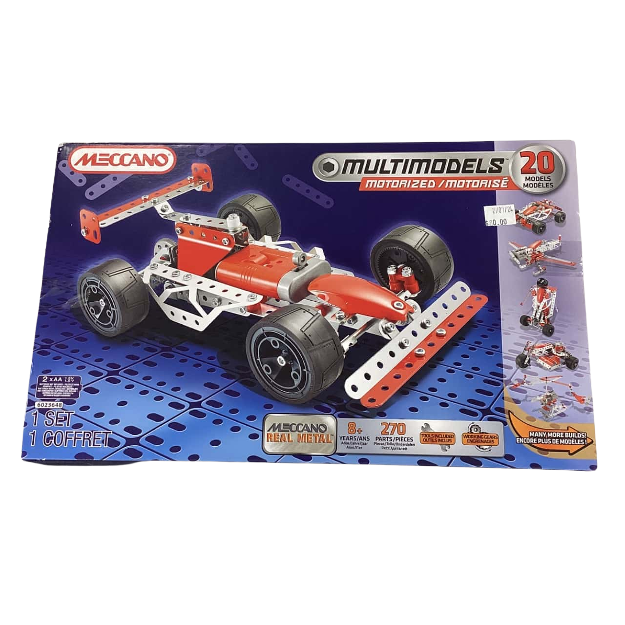 Meccano 20 Motorized Models Set 6023648 BNIB