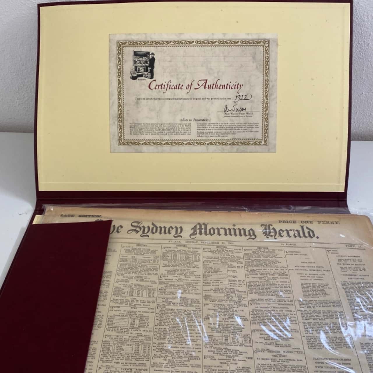 Authenticity Sydney Paper(s)