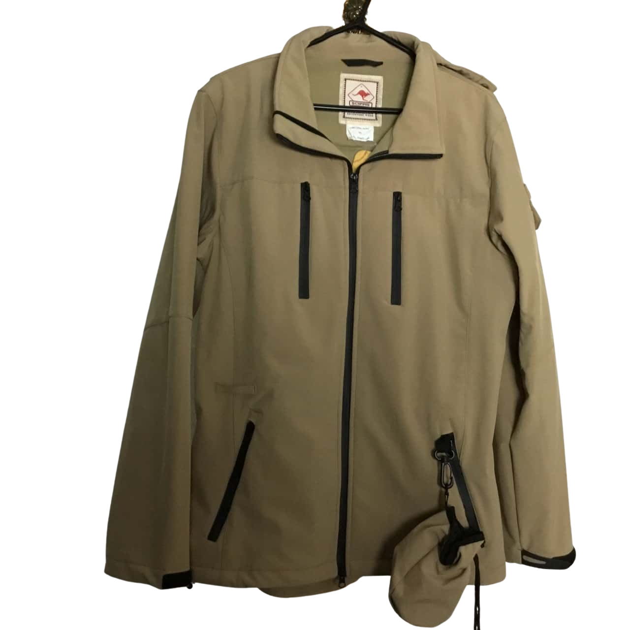 Scippis Australian Adventure Wear Beige Jacket Size XL