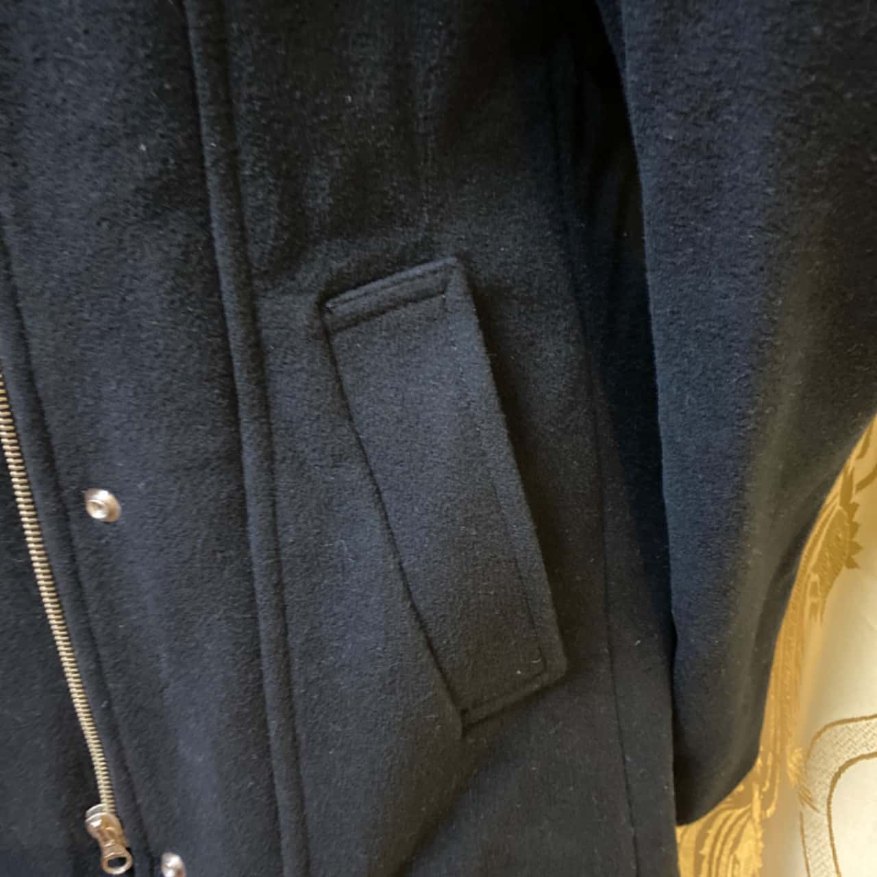 Sisley Size 42 Open Jacket Black (s)