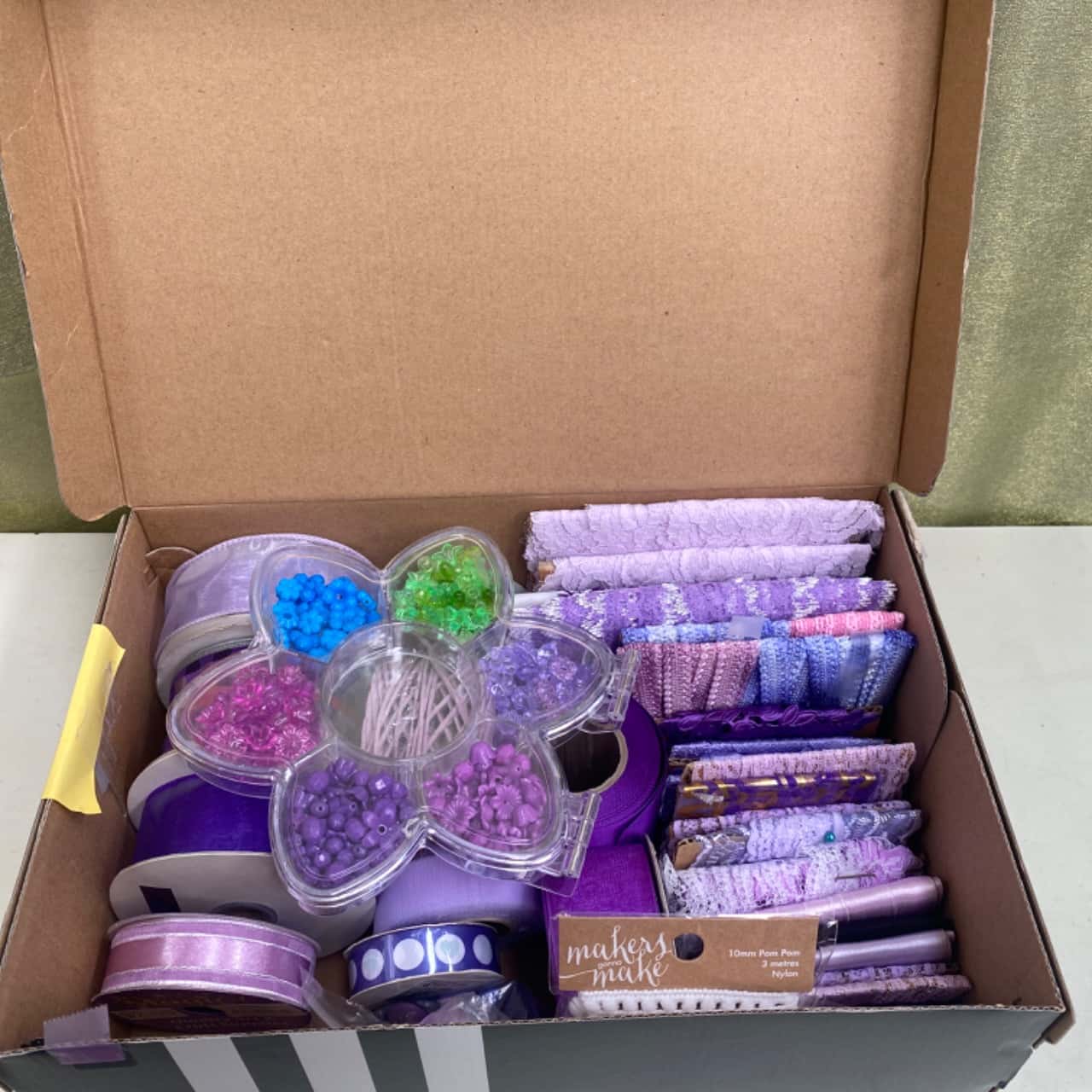 Assorted Craft Box - Purple (s)