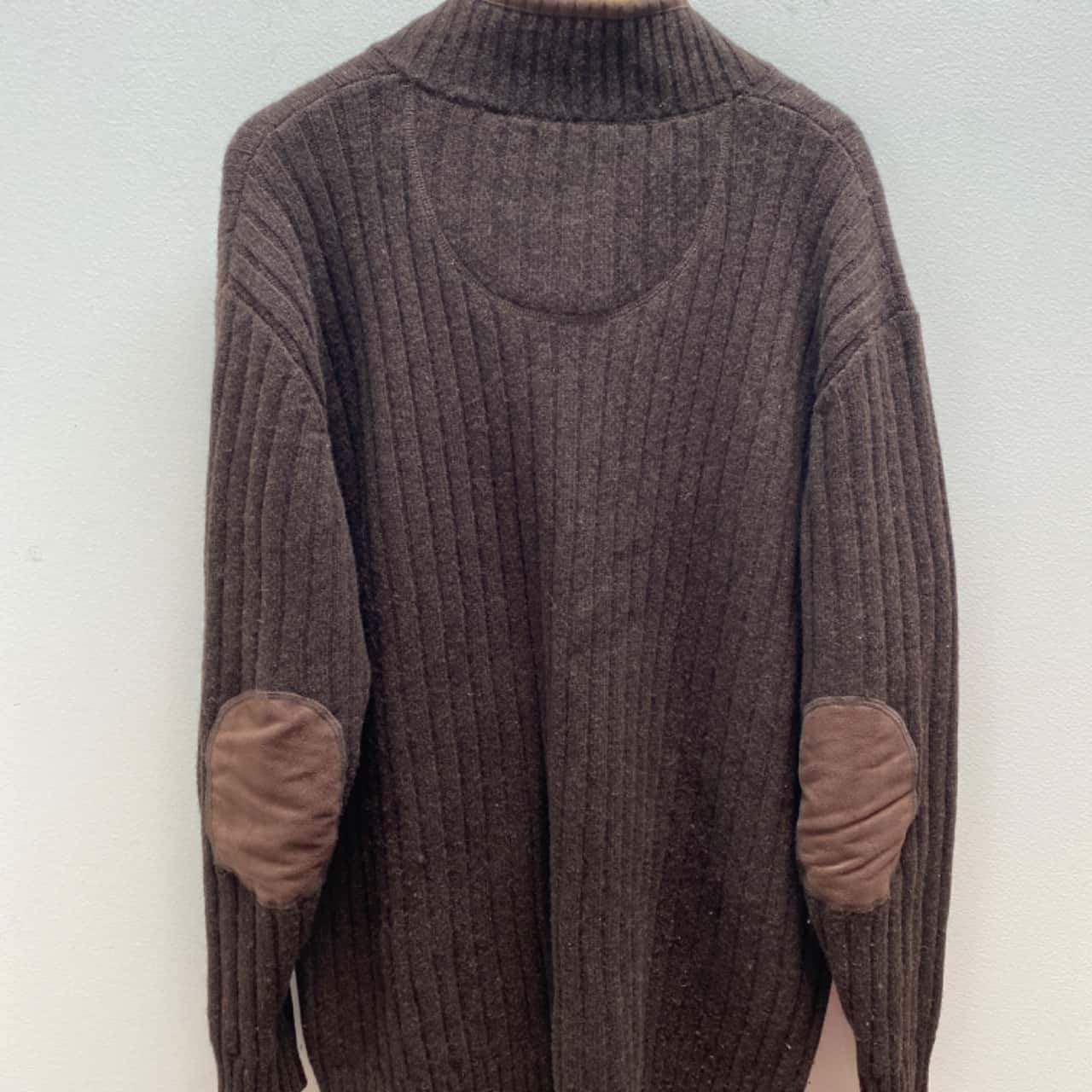 Thomas Cook Mens Brown Wool Jumper(s)