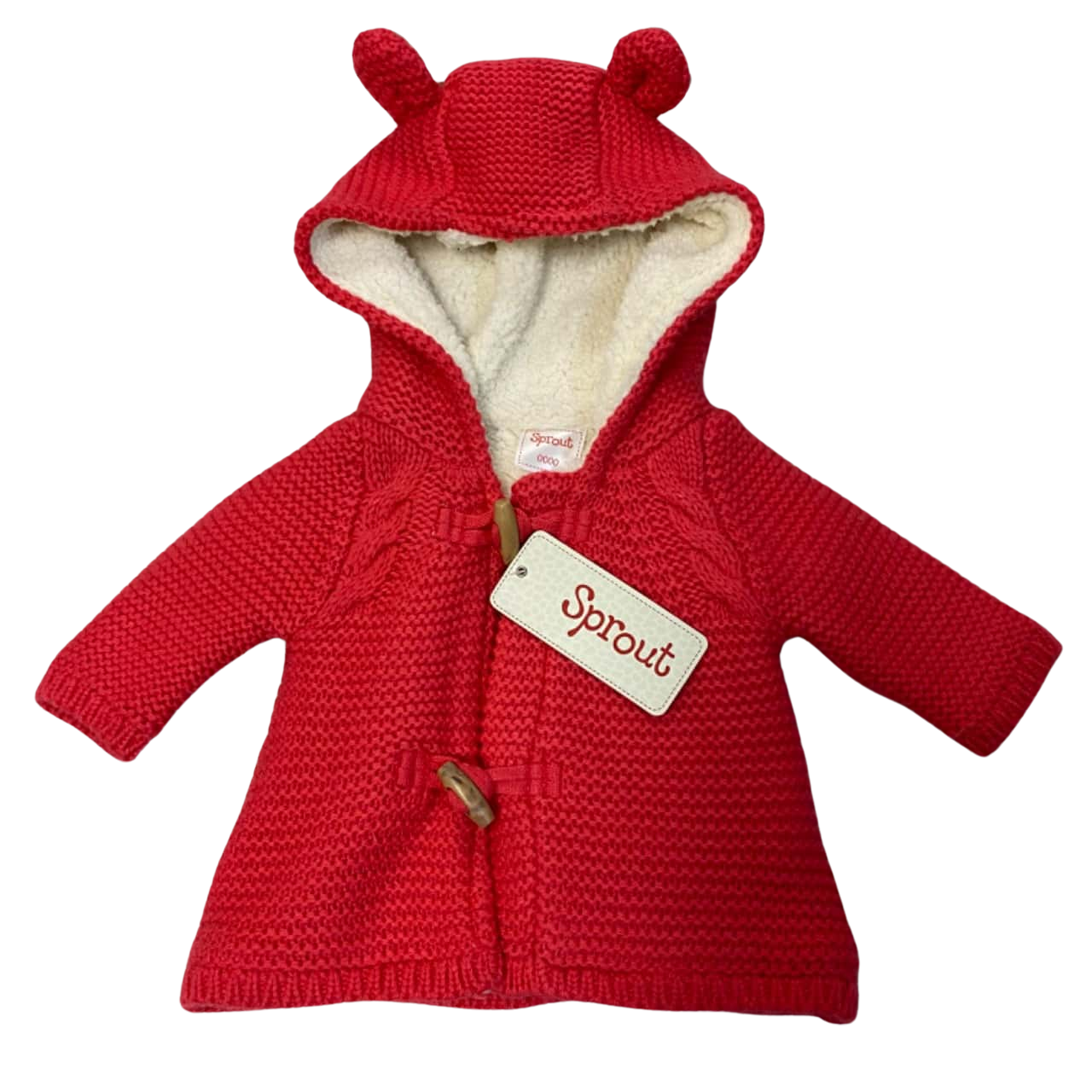 Sprout Kids Size 0000 Jackets & Outerwear Red (s)