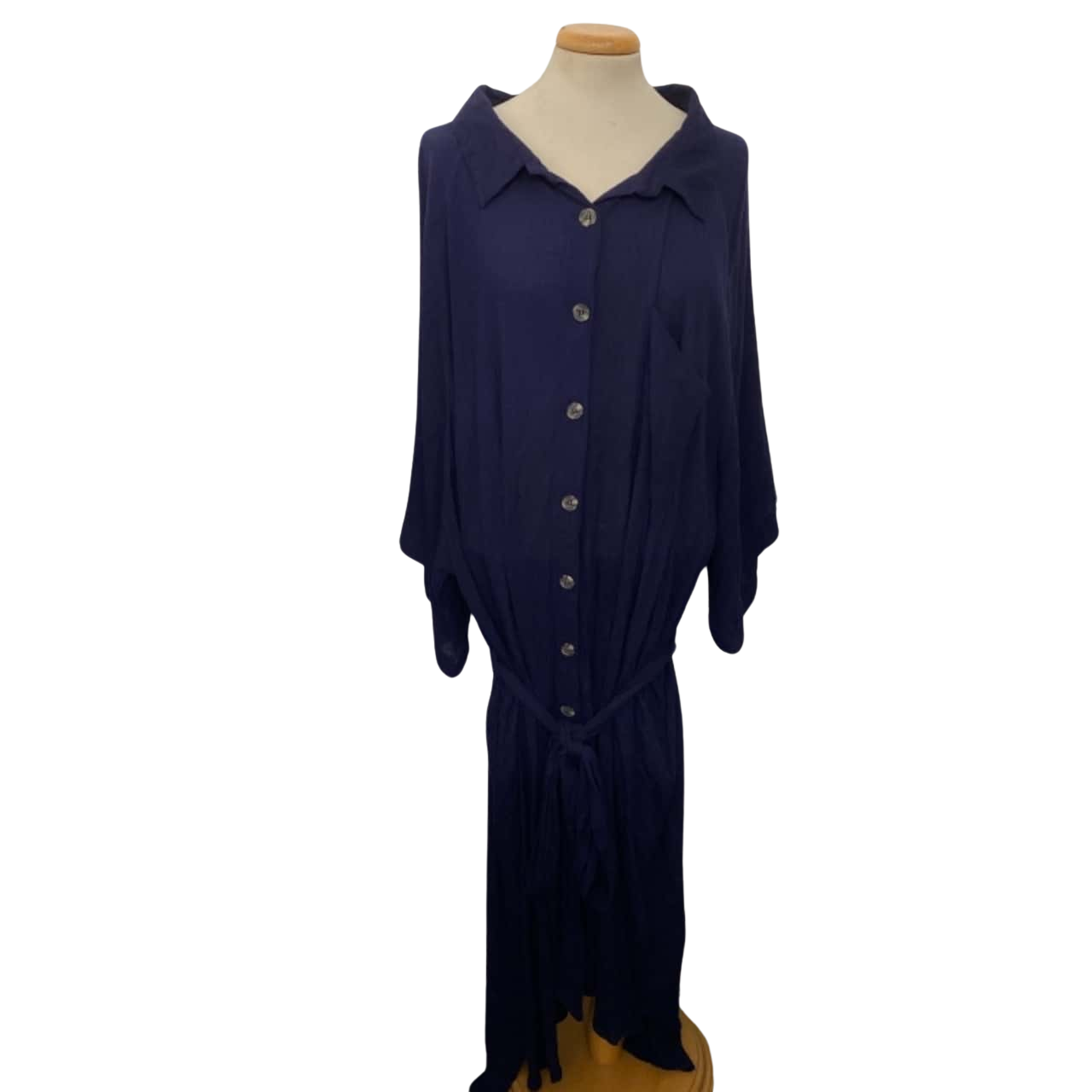 beme dark blue dress