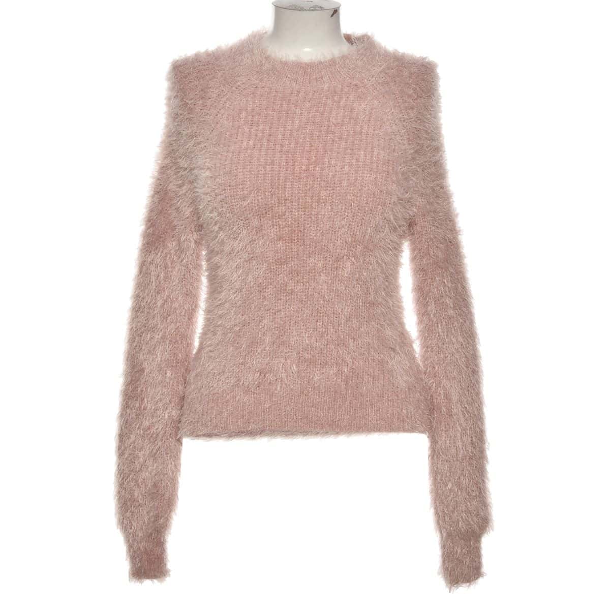 Hippie Rose Womens Size M Furry Jumper Pink(s)