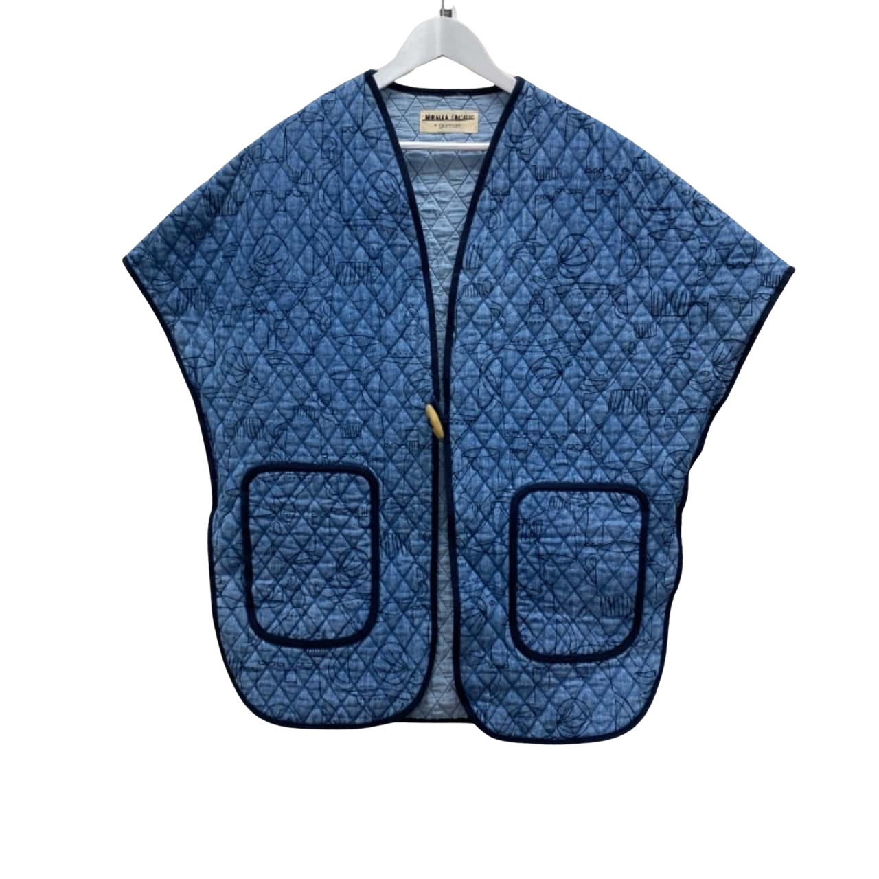 Monika Forsberg Gorman Womens Size L Blue / Pattern (s)