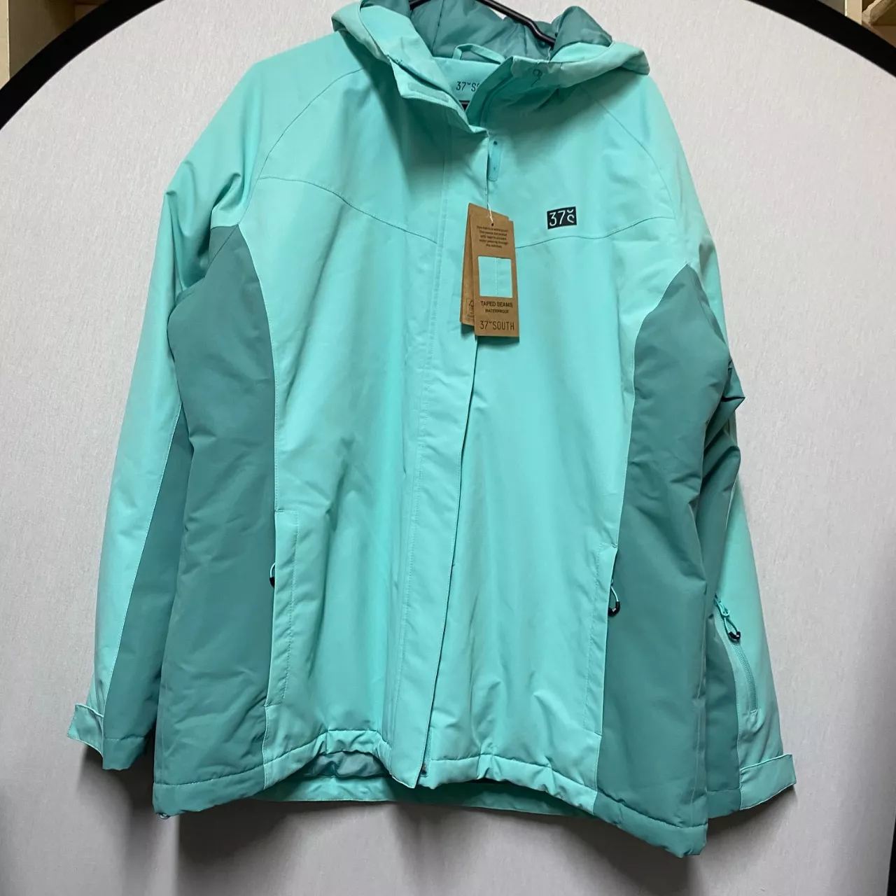 Womens Size 18 Winter Coat Turquoise (s)