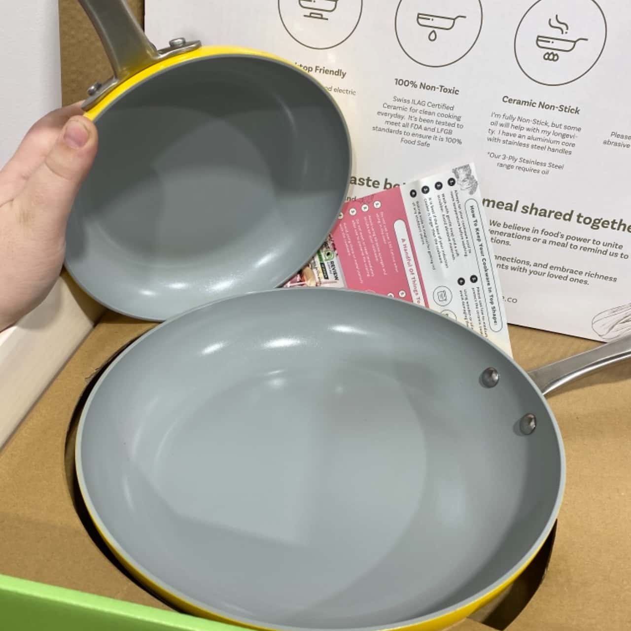 Crumble- The Duo Frying Pan Non-stick set