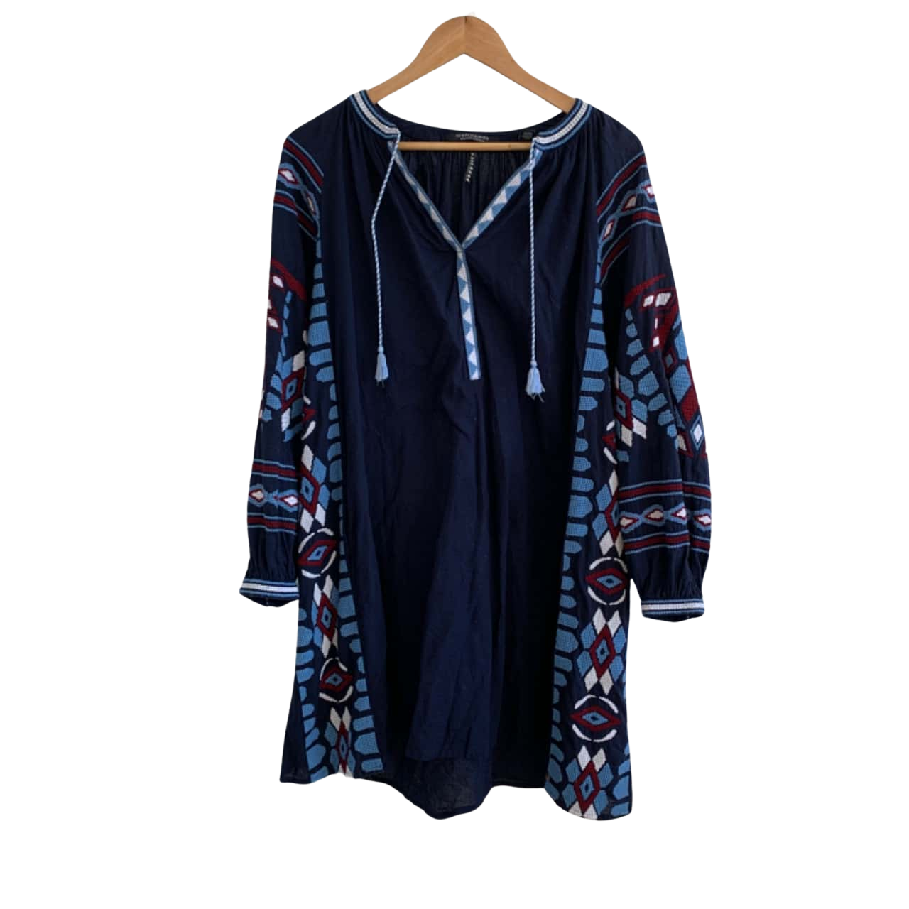 Scotch & Soda Size 1 Embroidered Mini Dress (s)