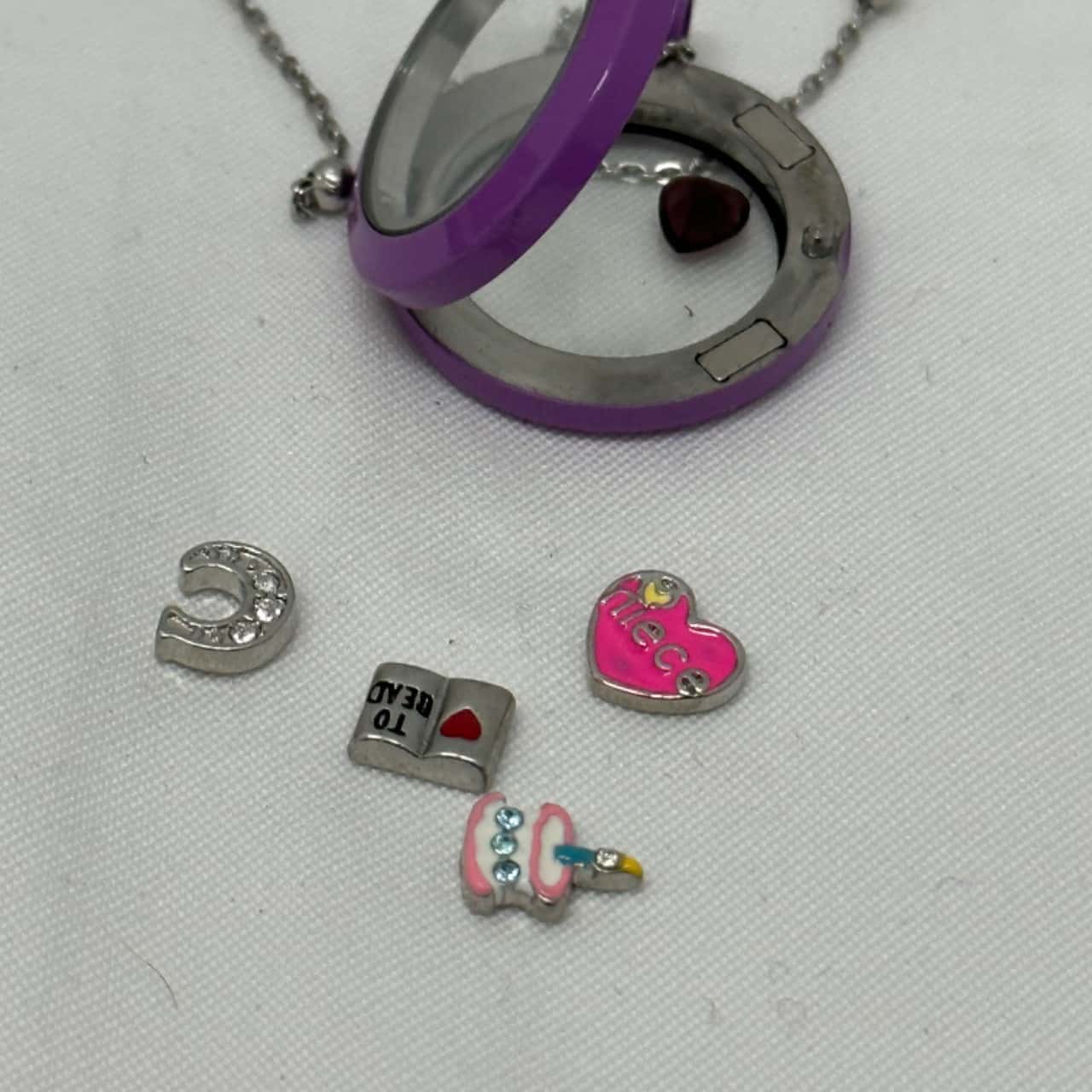 Lily Anne Designs Kids Locket Necklace And Charms