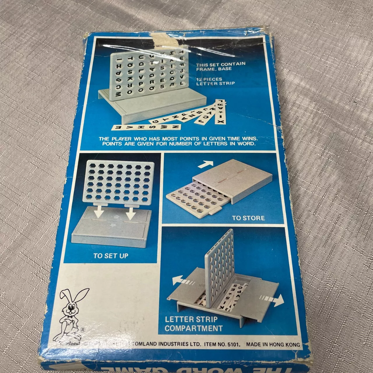 Tomland Industries Ltd - The Word Game - 1981. Ultra Rare - Used Good ...