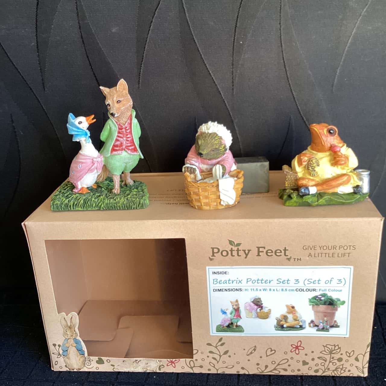 Potty Feet Beatrix Potter set 3