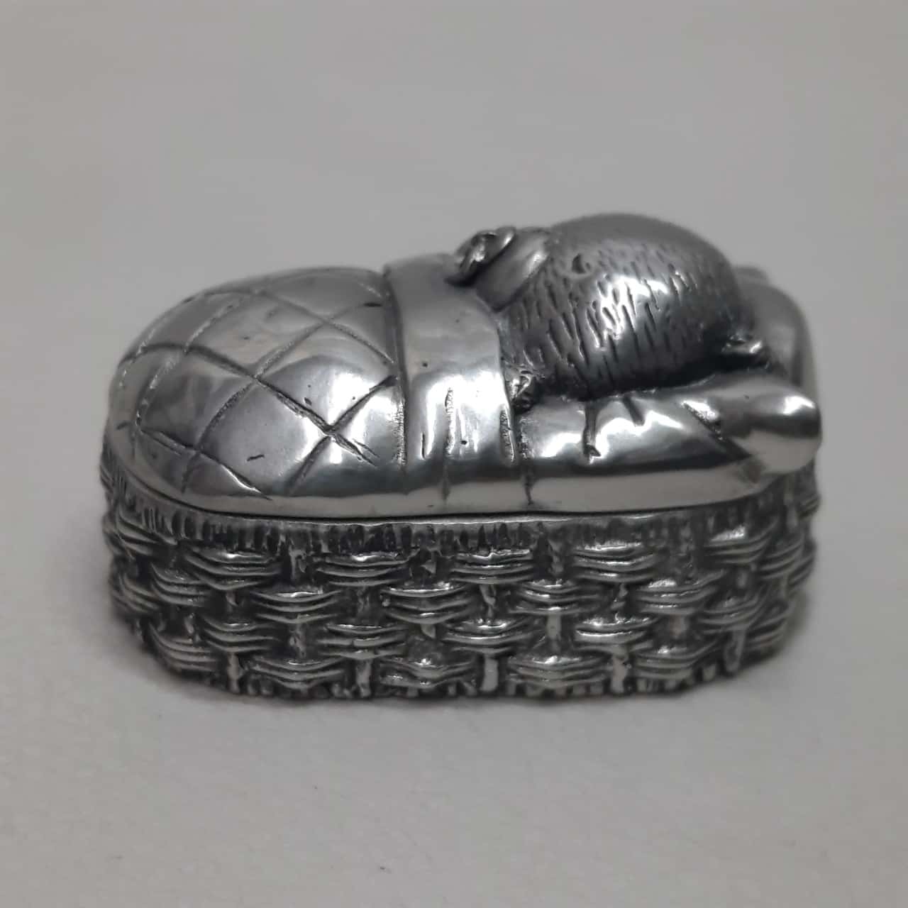 Boxed Royal Selangor Pewter Tooth Box (016521R)(s)