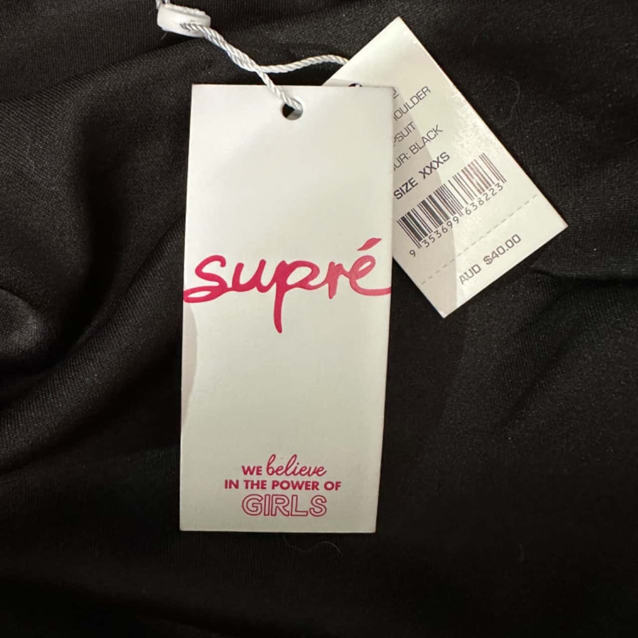 SUPRÉ Size XXXS Jumpsuit Black