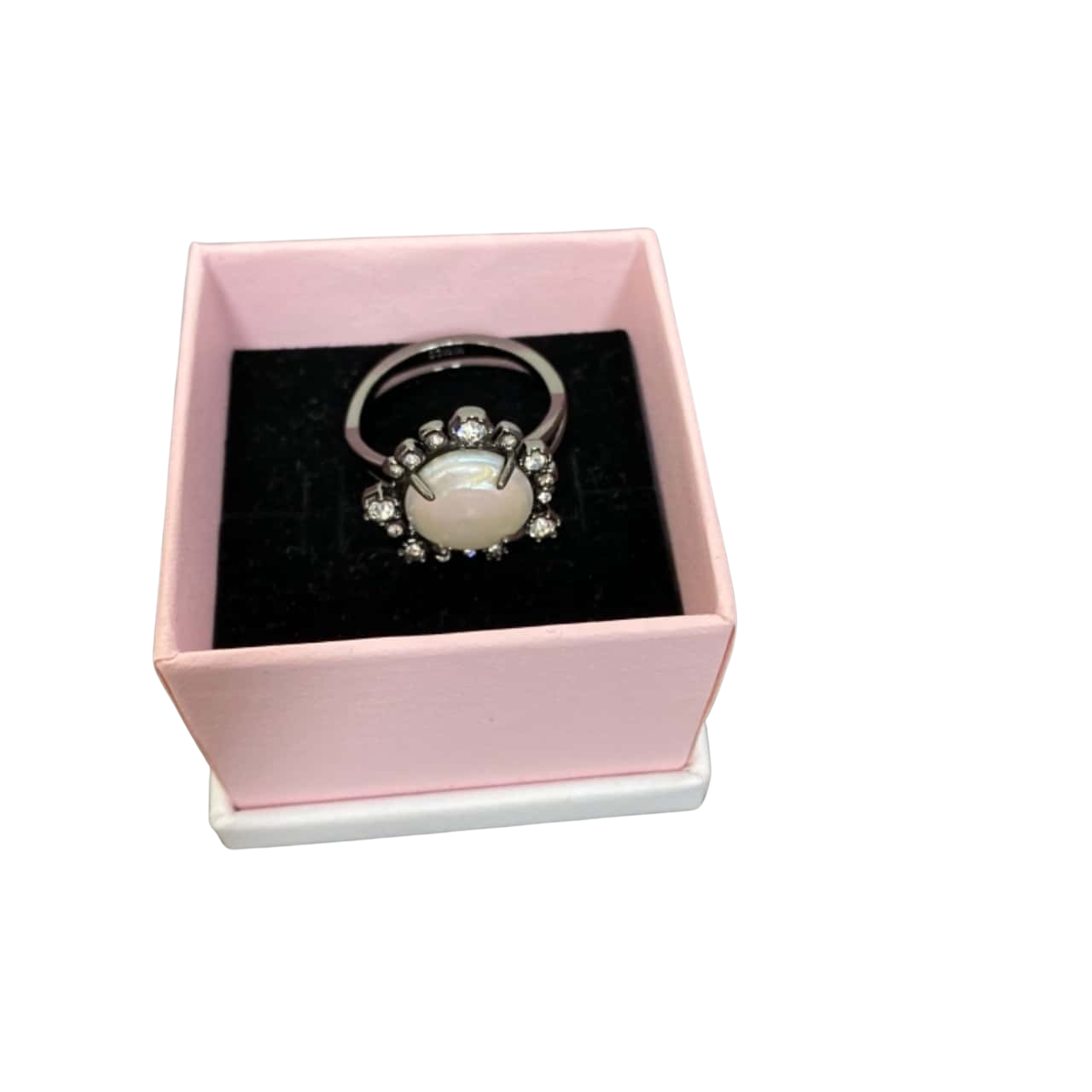 Mimco Womens Rings White stone with little stones around it (s)