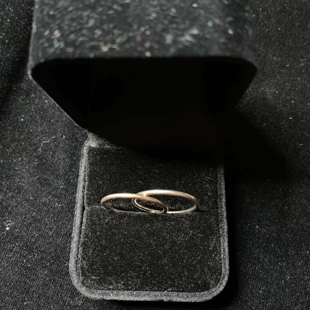 2x Silver Minimal 925 Rings(s)
