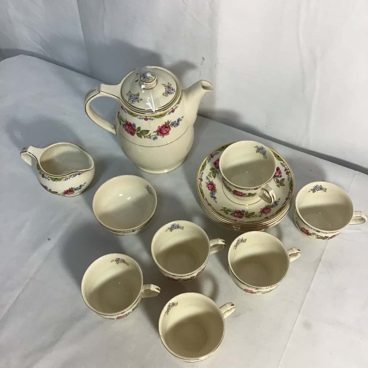 John Maddock & Sons Ivory Ware Tea Set(s)