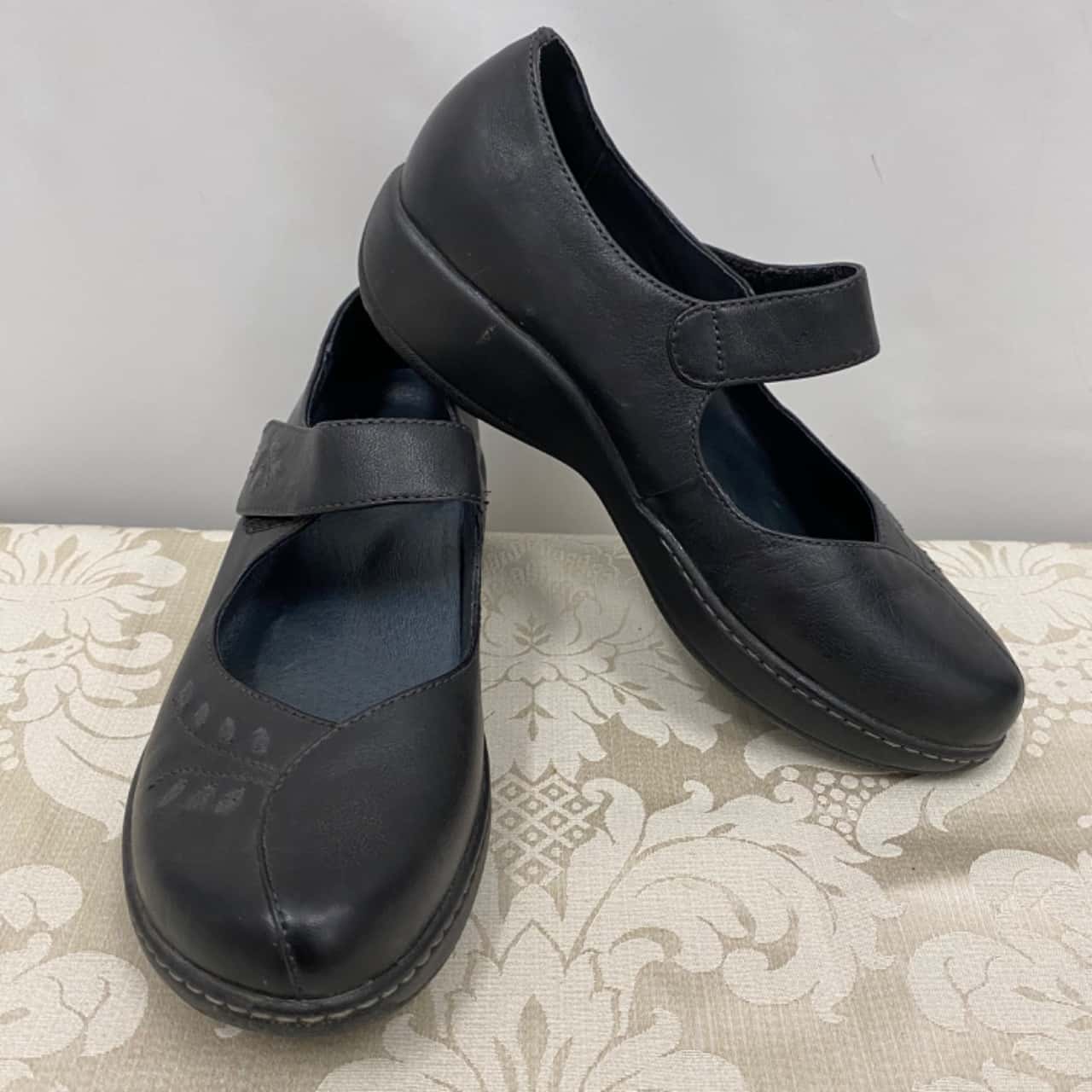 Dansko Women's Leather Shoes Size 39 Black