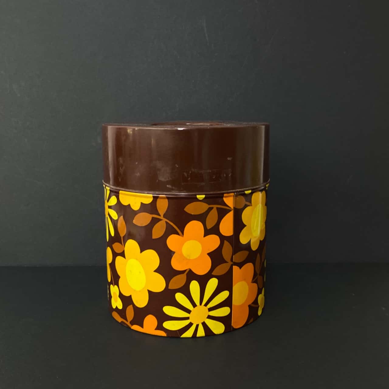 Vintage Flower Power Kitchen Canisters (s)
