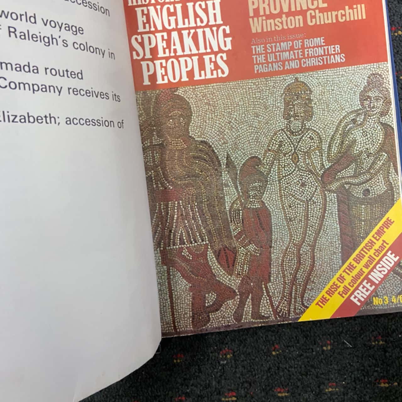 Vintage History of the English speaking peoples magazines - collection(s)