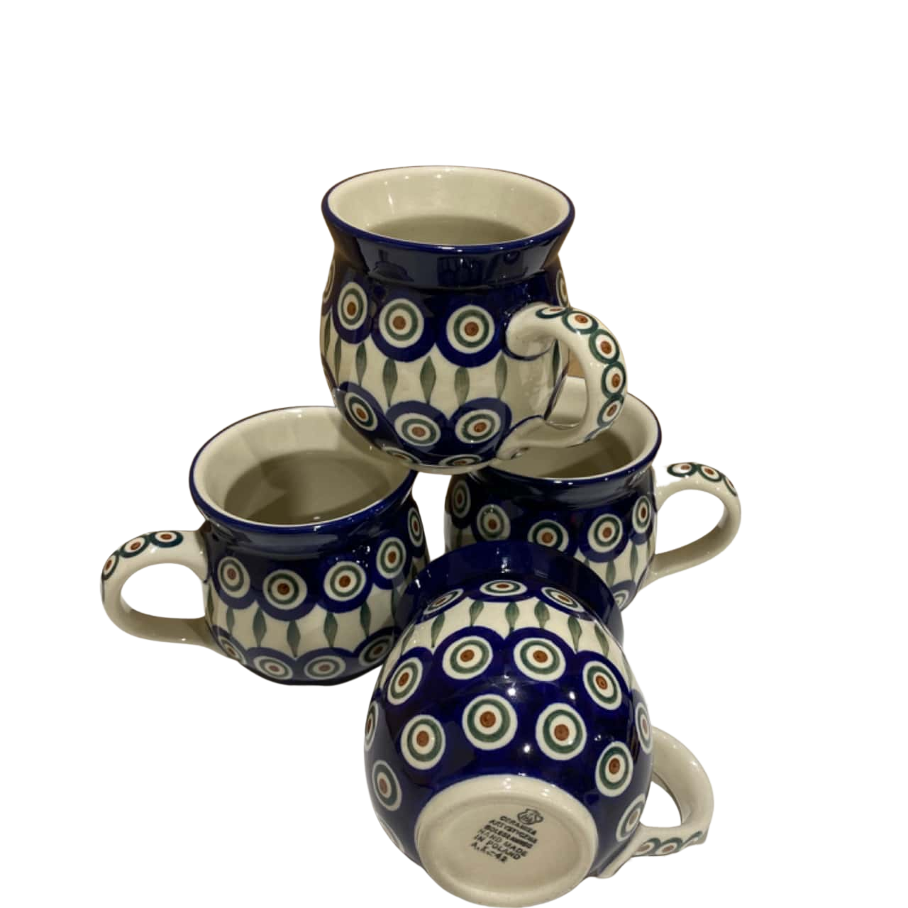 Collectable Poland mugs x4 (s)