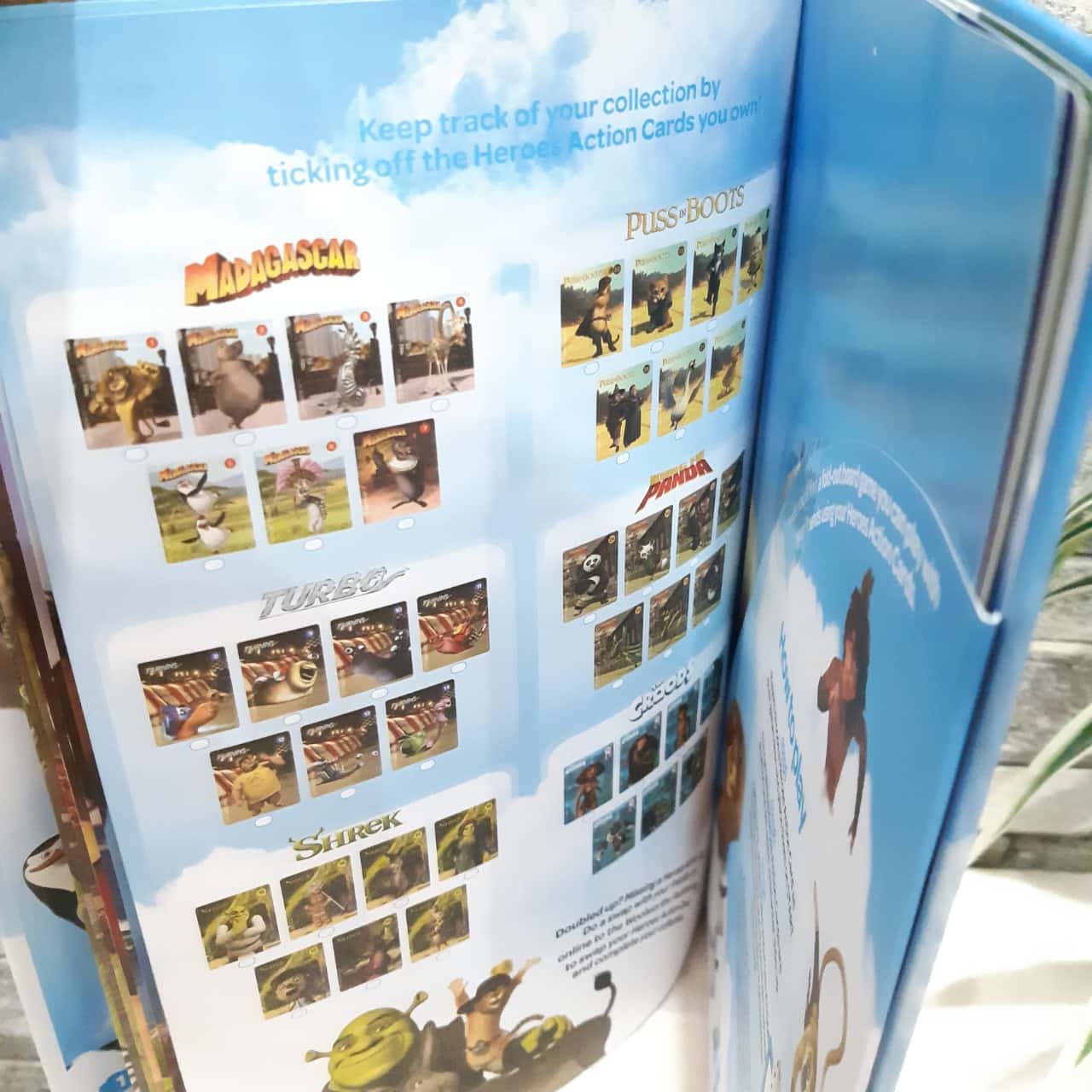 Woolworths Dreamworks Heroes Activity and Collector's Album