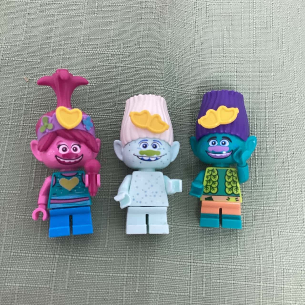 LEGO Trolls Minifigures – Poppy, Branch & Guy Diamond (Set of 3)