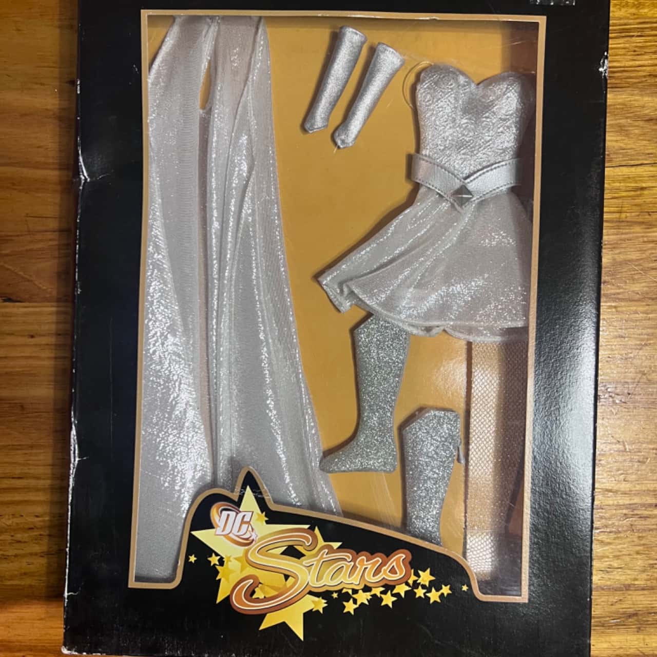 REDUCED Vintage Tonner DC Stars Kryptonia Silver Casual Doll Clothing ...