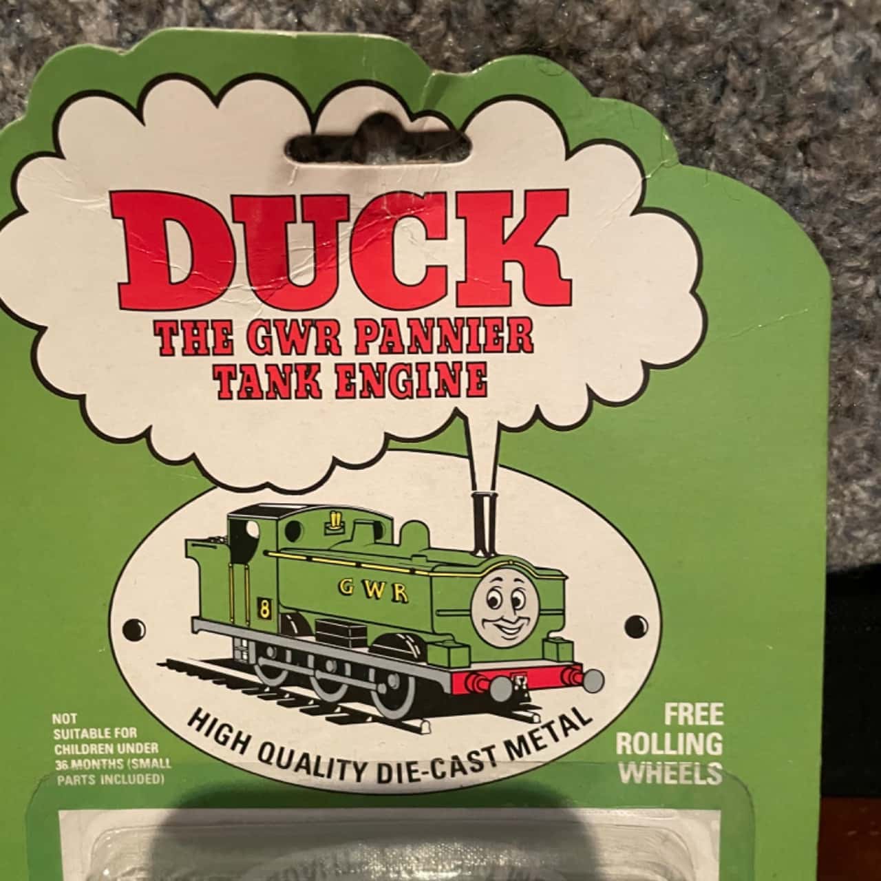 BNIB Thomas and friends “DUCK” Die cast Engine