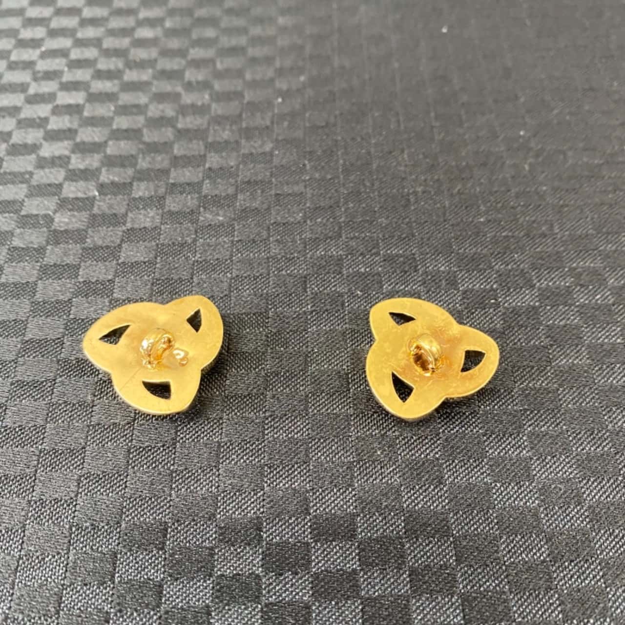 ** REDUCED ** Yellow Gold Twist Buttons (s)