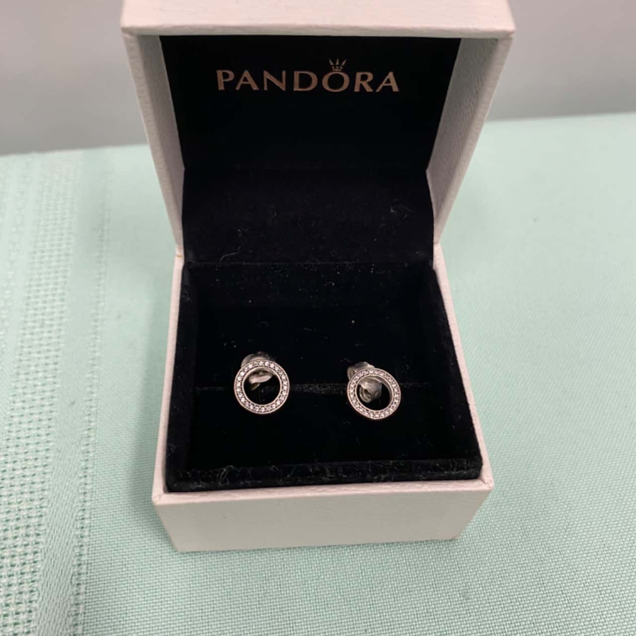 Pandora Women's Earrings Circle ALE 925(s)