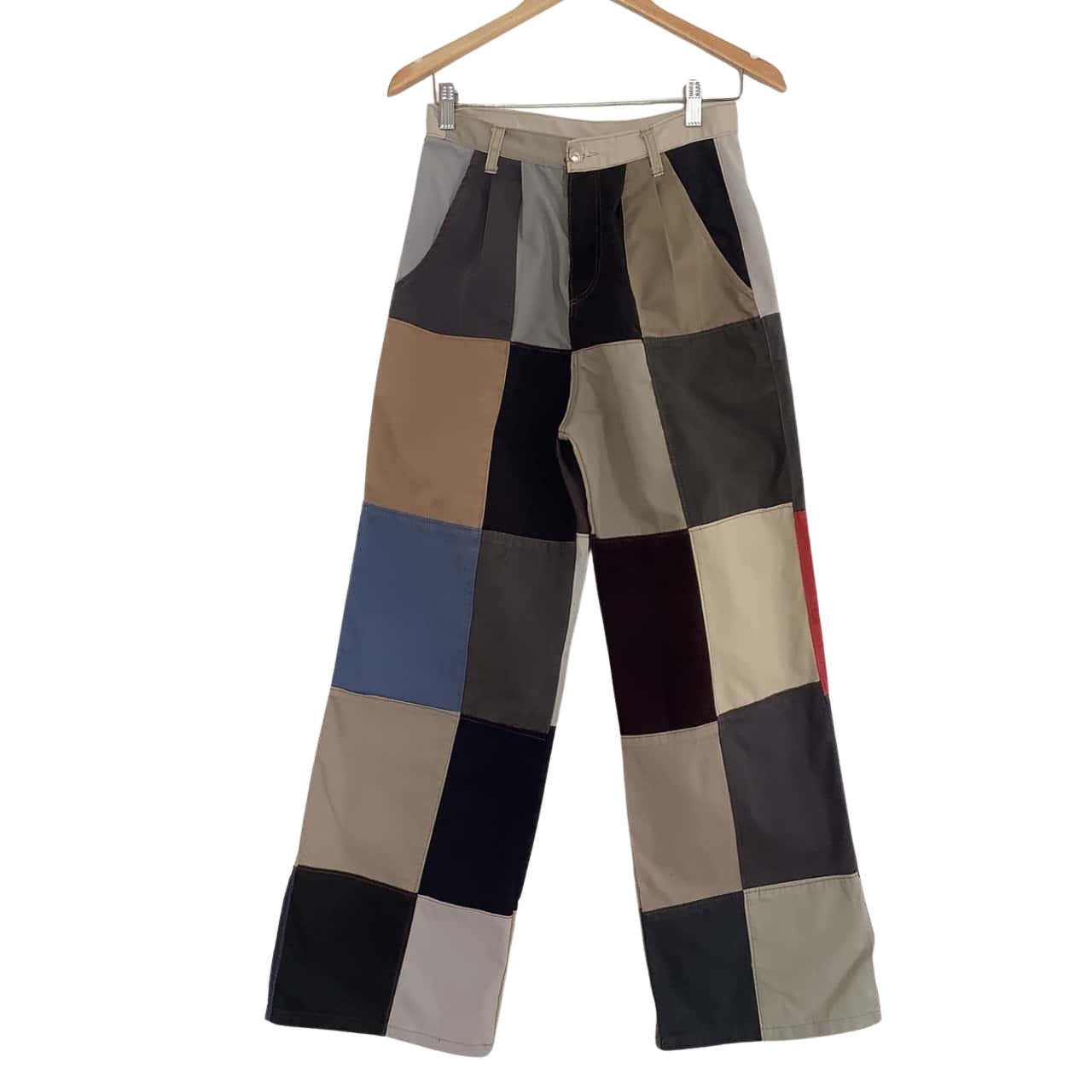 80s Vintage Patchwork Pants. (s)