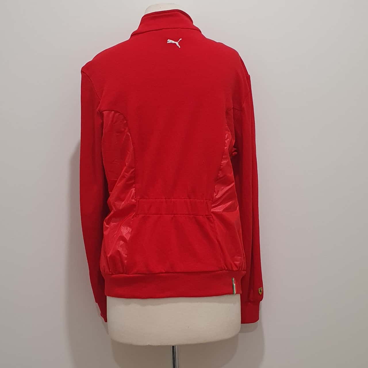 Puma Women's Size L Red Ferrari Zip-Up Jacket (s)