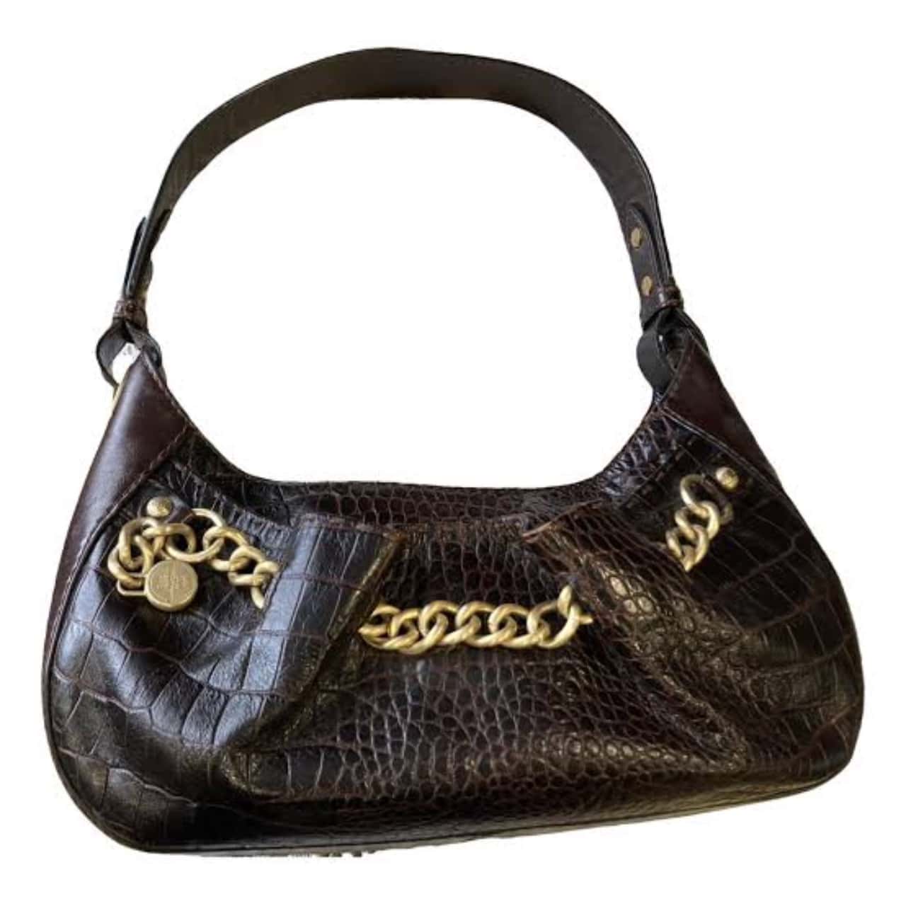 Lancel Womens Handbag Brown Leather(s)