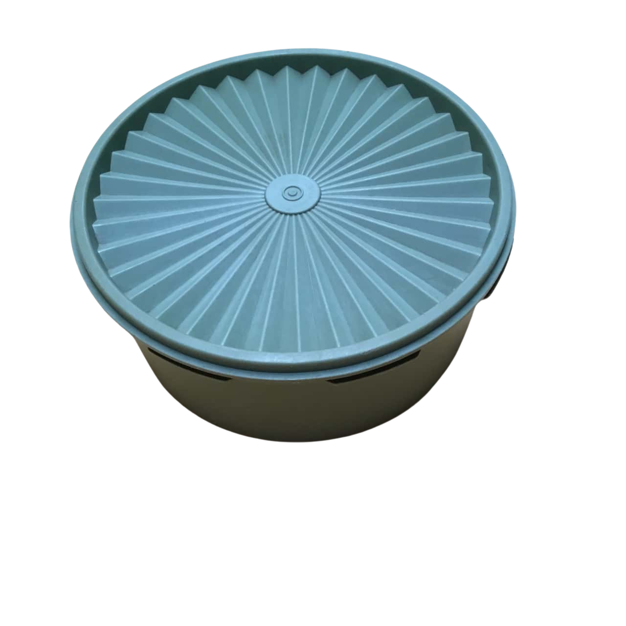 Vintage Tupperware Green Food Storage Container