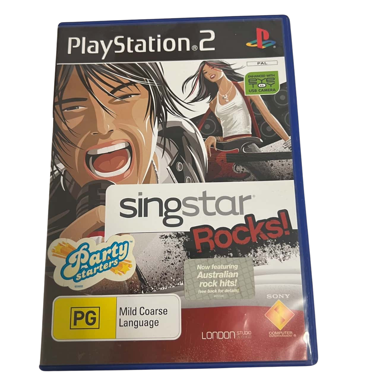 PS2 - Singstar Rocks Game