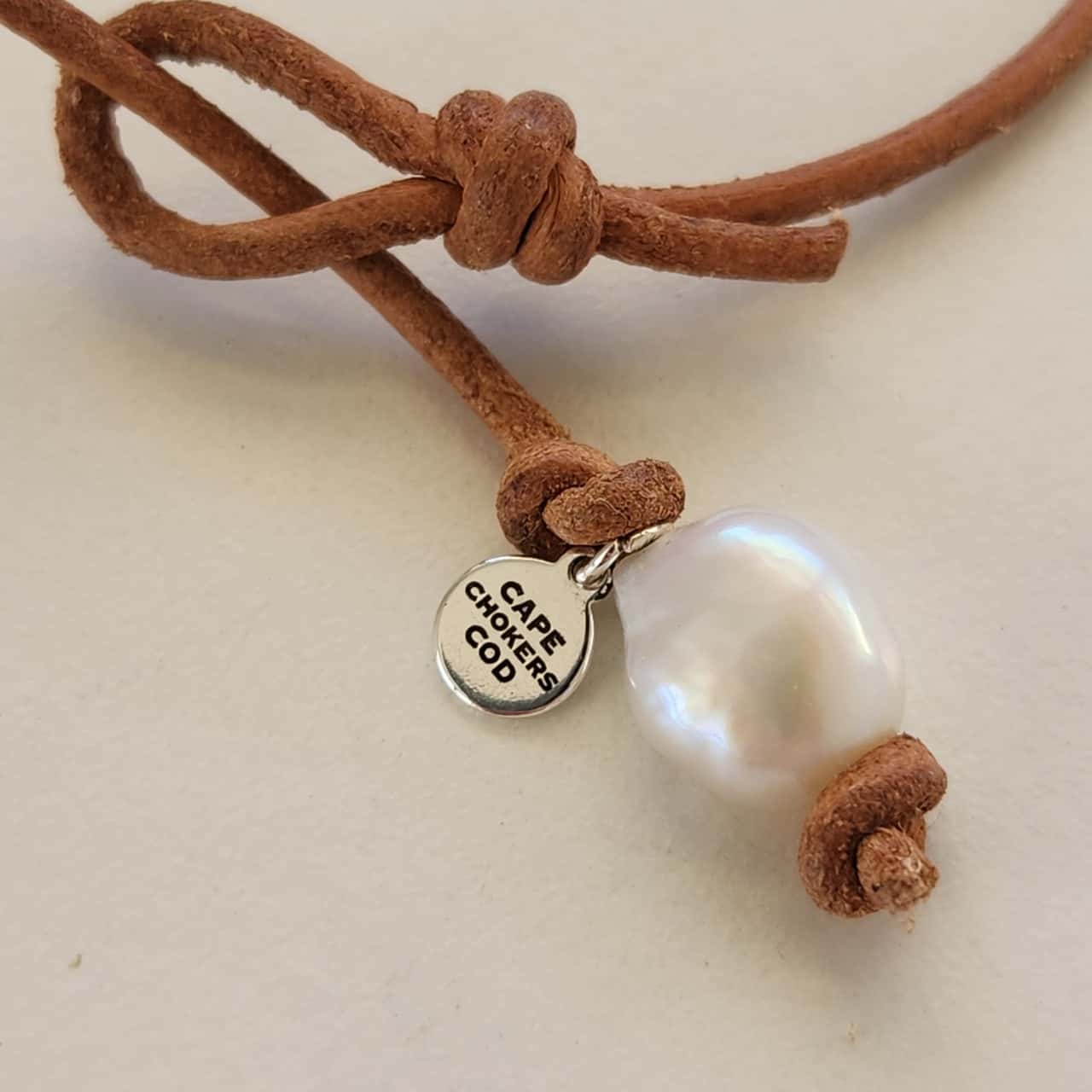 Cape Chockers COD Classic Single Genuine Pearl Choker Necklace(s)