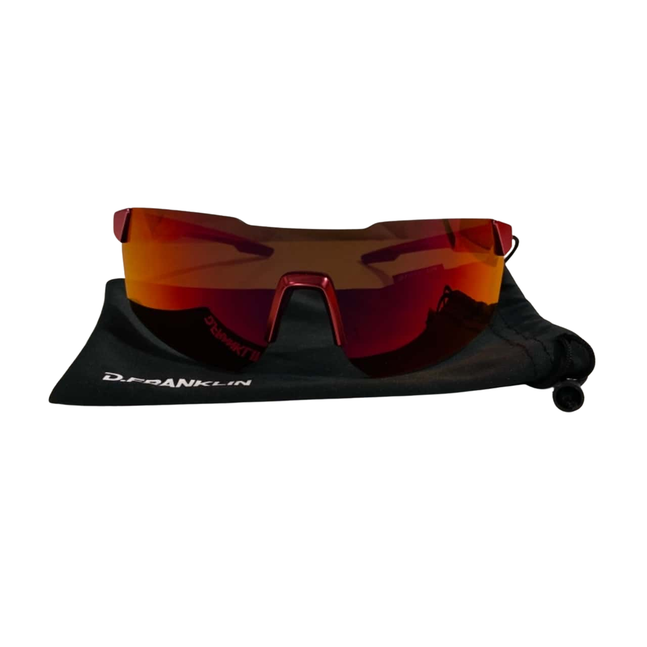 Mens D.Franklin Tsunami Red Chrome Sunglasses (s)