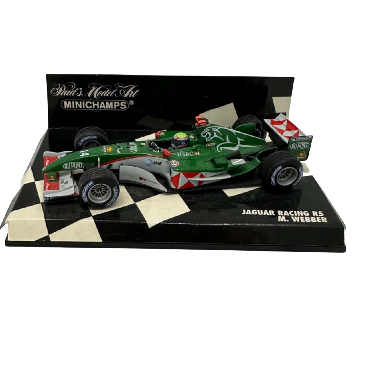 Paul’s Modle Art Minichamps Jaguar Racing R5 M.Webber(s)