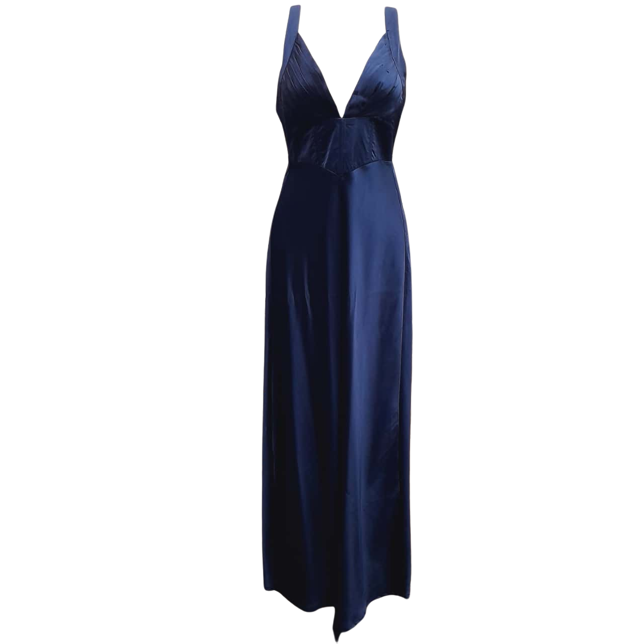 SHAREEN COLLECTIONS Size 8 Silk Look Halter Neck Dress(s)