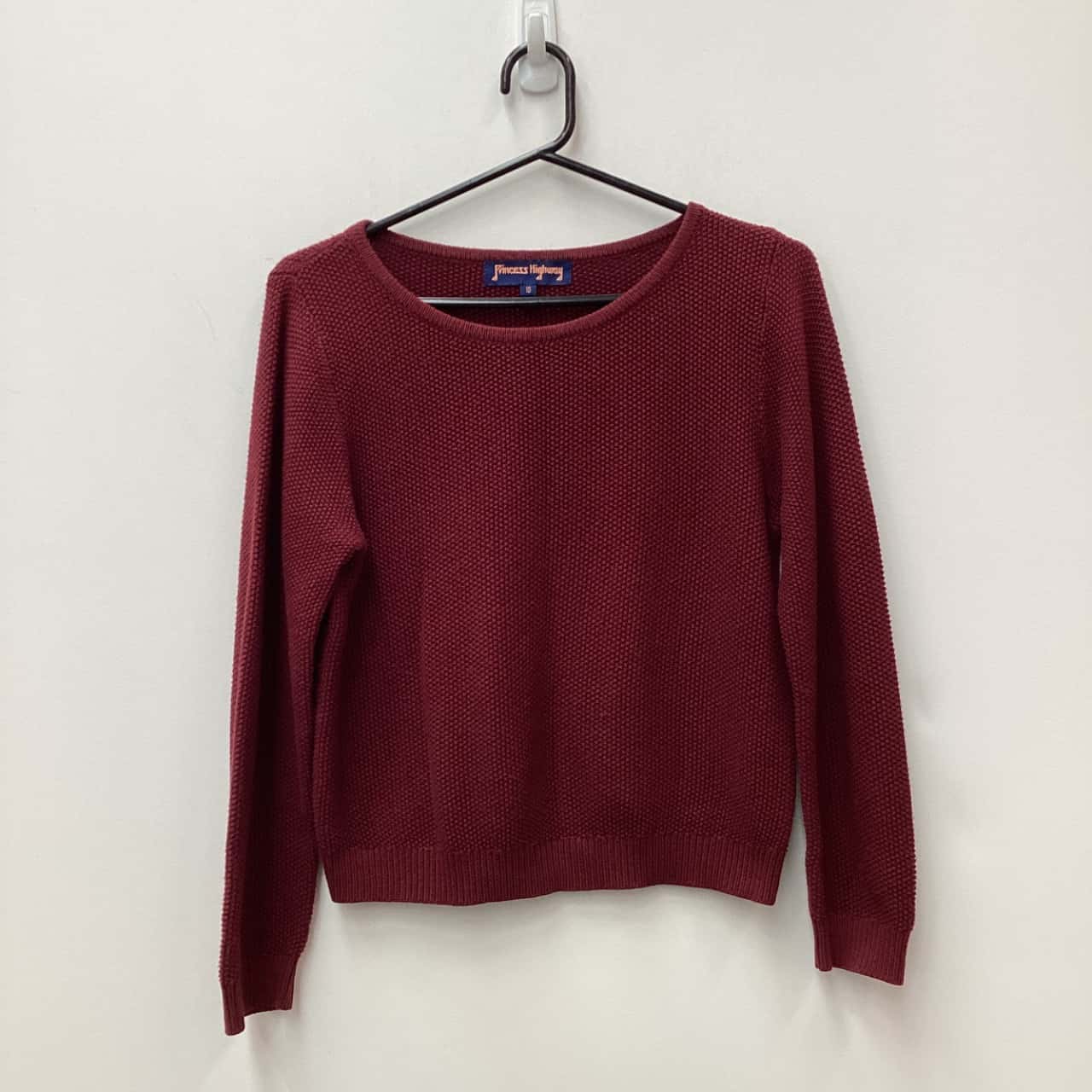 Princess Highway Womens Size 10 Jumpers Maroon(s)