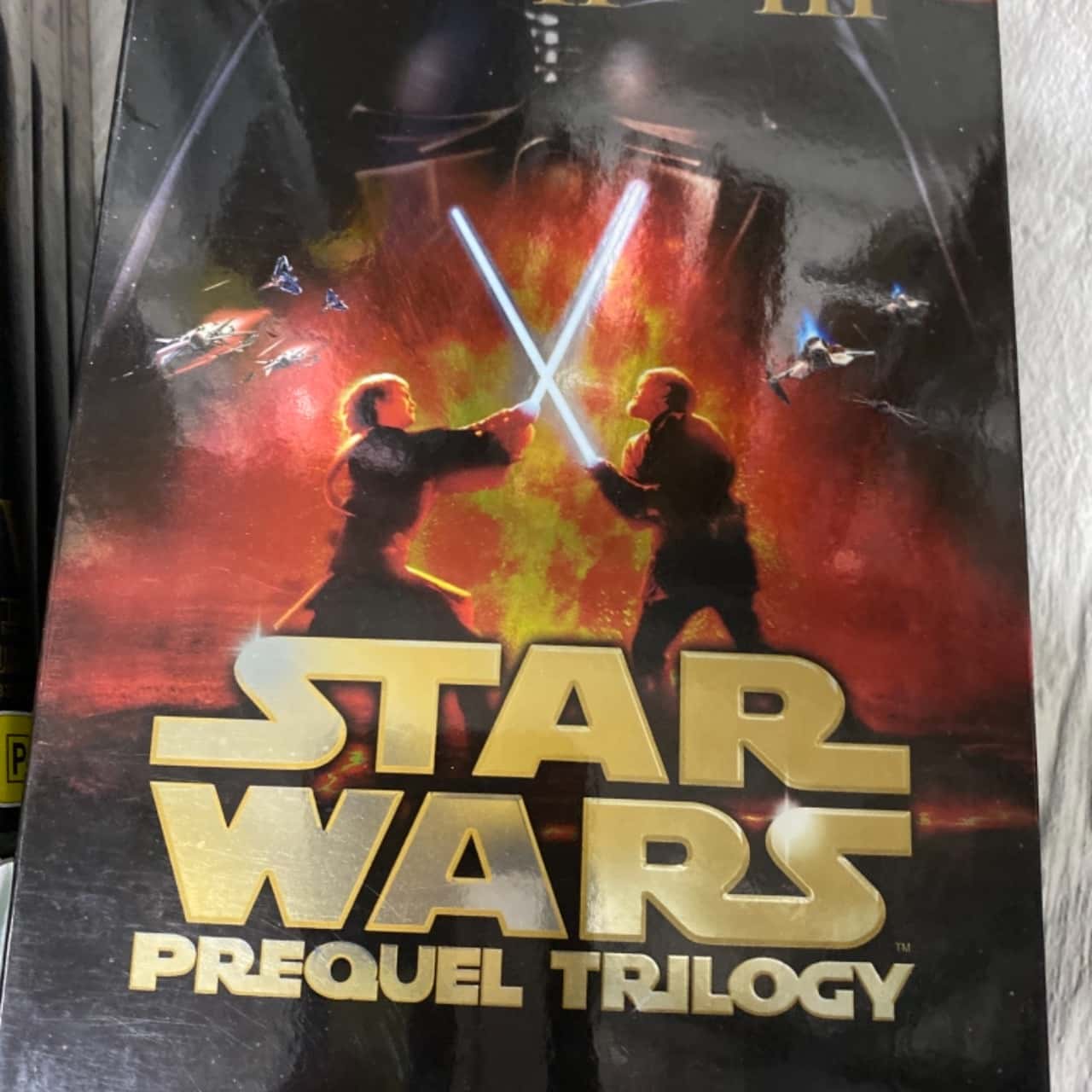 Star Wars prequel trilogy and trilogy box sets