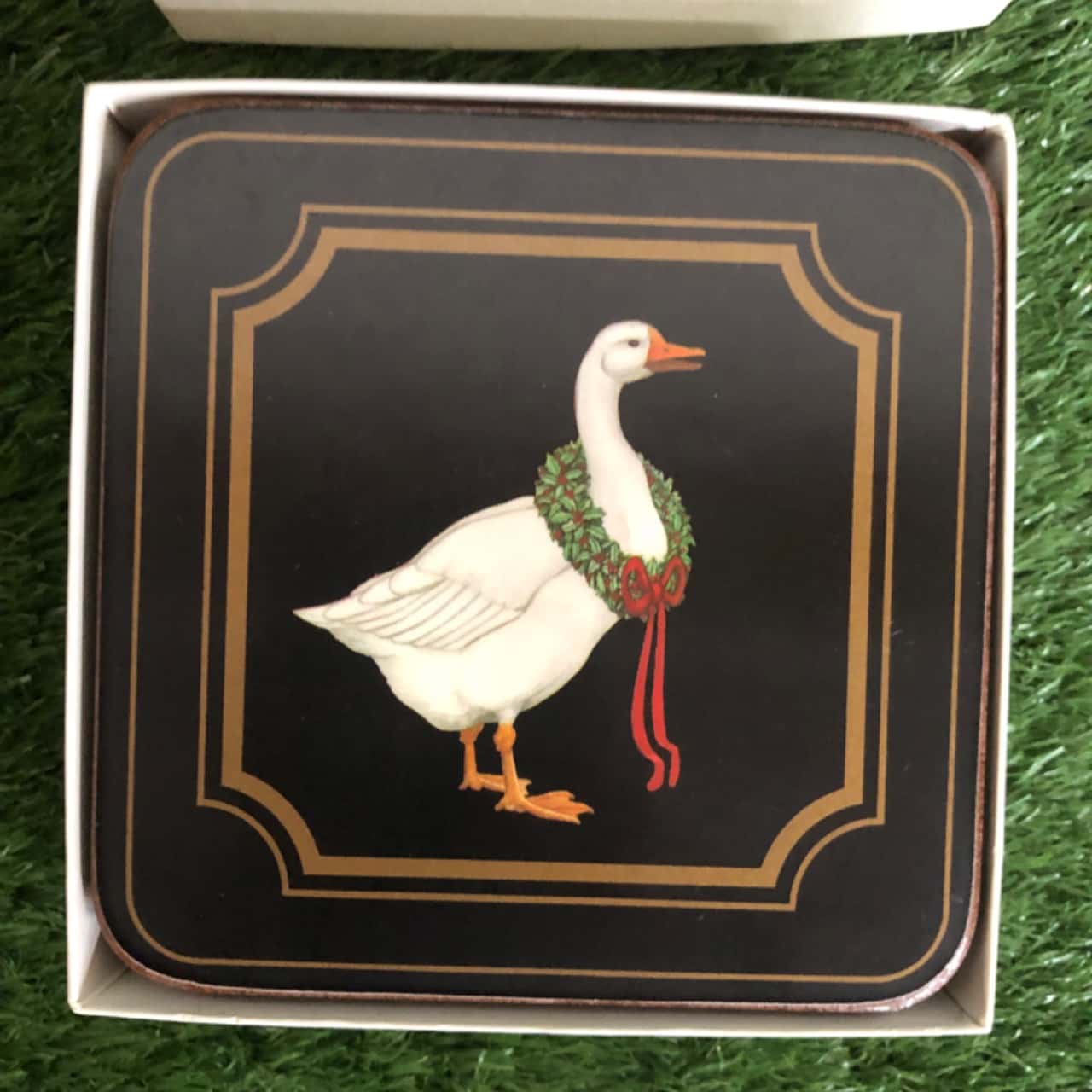 Pimpernel Christmas Goose Coasters (Boxed)(s)